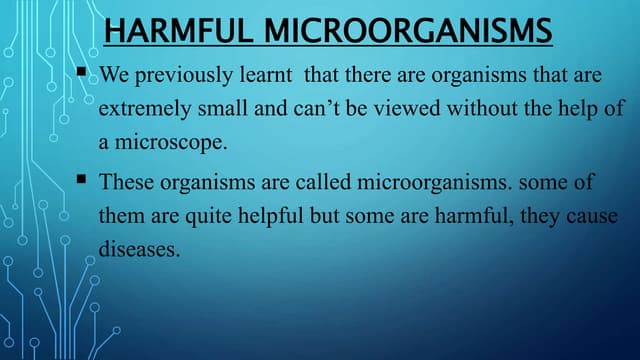 Harmful and Useful Microorganisms Presentation | PPTX