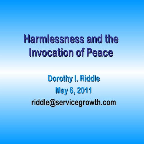 Faith-based Peacebuilding: Slides by Dr. Rashied Omar | PPT