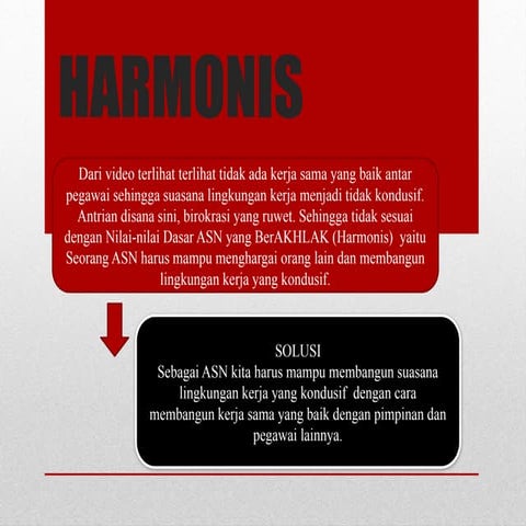 pengertian dan contoh harmonis dan loyal dalam bekerja.pptx