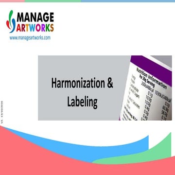 Harmonization and Labeling | PPTX