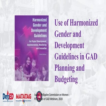 HGDG.HARMONIZE GENDER and developmentpptx | PPTX