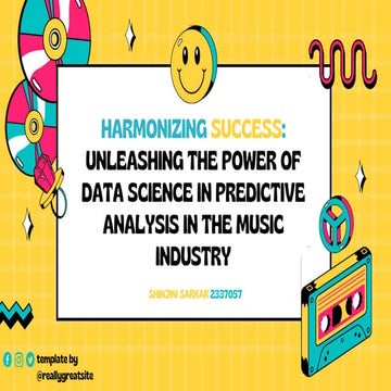Harmonizing Success Unleashing the Power of Data Science in Predictive ...