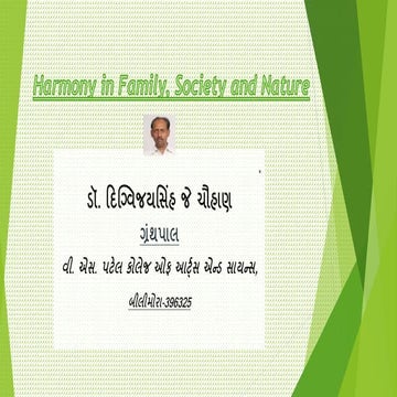 Harmony in family, society and nature (2) | PPT