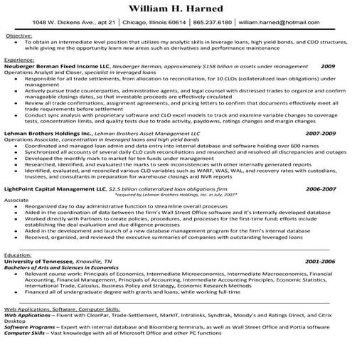 Resume_Bart O'Brien_v3 | DOC