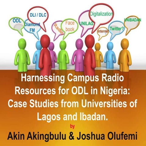 Harnessing campus radio resources for odl in nigeria | PPT | College ...
