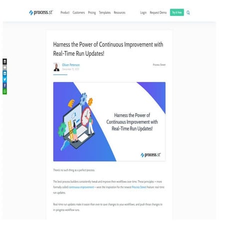 Harness the Power of Continuous Improvement with Real-Time Run Updates ...
