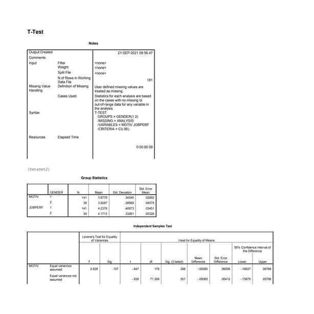 T test | PPT
