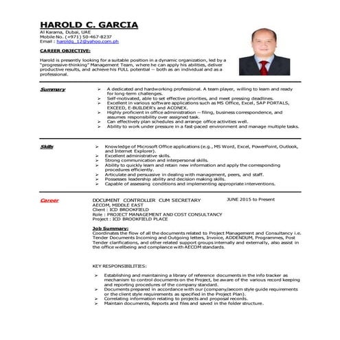 Harold Garcia CV | DOCX