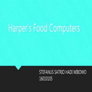 Harper's food computers | PPT