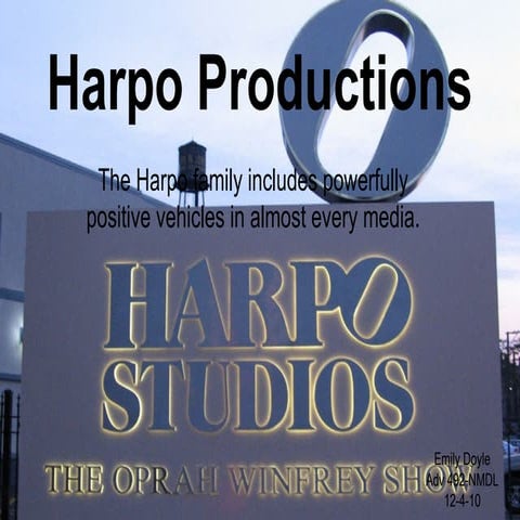 Harpo Productions | PPT
