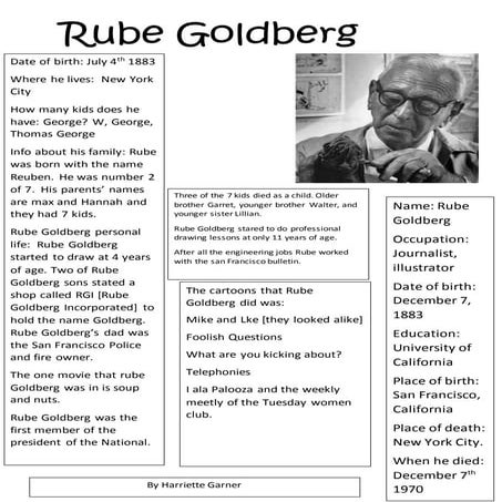 Bridie's rube goldberg project | PPTX