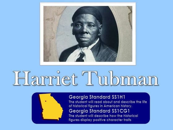 Interactive Powerpoint on Harriet Tubman | PPT