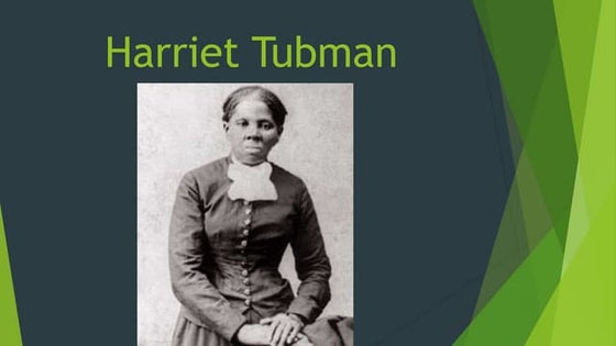 Interactive Powerpoint on Harriet Tubman | PPT