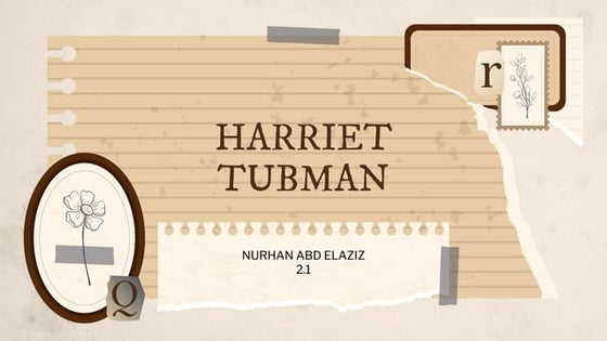 this all about harriet tubman and her life | PPT