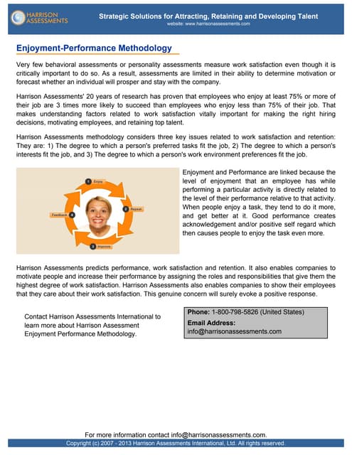 Harrison Assessments Talent Development Solutions | PDF | Human ...