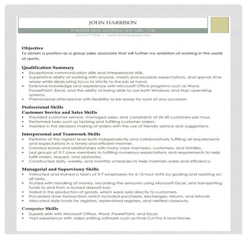 John Harrison Resume 2017 | PDF | Resume Writing and Advice | Job Search