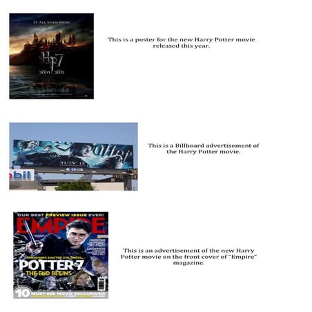 Harry Potter Promotion | DOCX