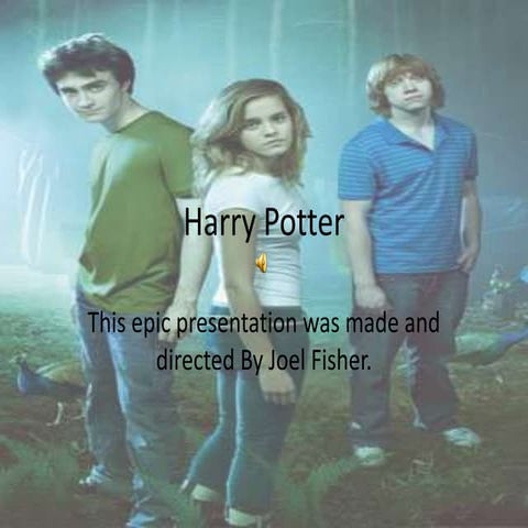 Harry potter | PPTX