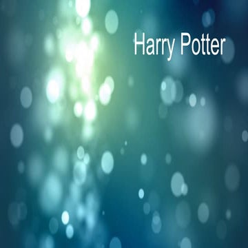 Harry potter | PPT