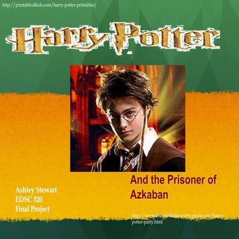 Harry Potter and the Prisoner of Azkaban: FINAL | PPTX