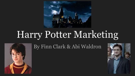 Harry potter: A multi billion dollar business | PPT