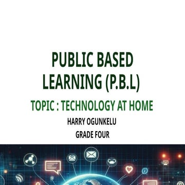 Technology at Home- A guide to Understanding the Role of Technology at ...