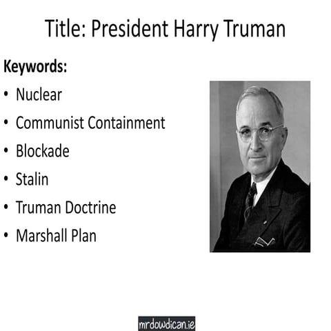 Harry Truman | PPTX