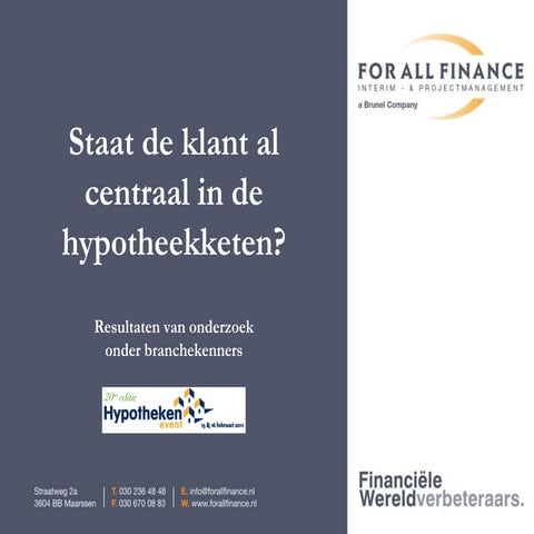 Harry Wichers (FAF) 20e Hypotheken Event | PDF