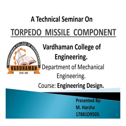 IRJET- Design and Structural Analysis of Torpedo | PDF