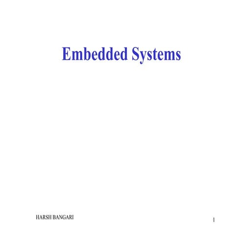 Harsh embedded systems | PPT | Computing | Technology & Computing