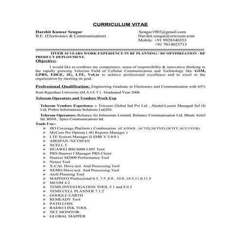 Harshit resume | DOC