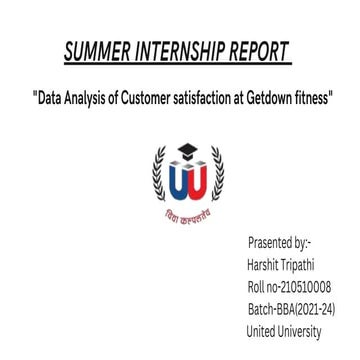 Harshit Tripathi internship ppt.pdf download | PDF
