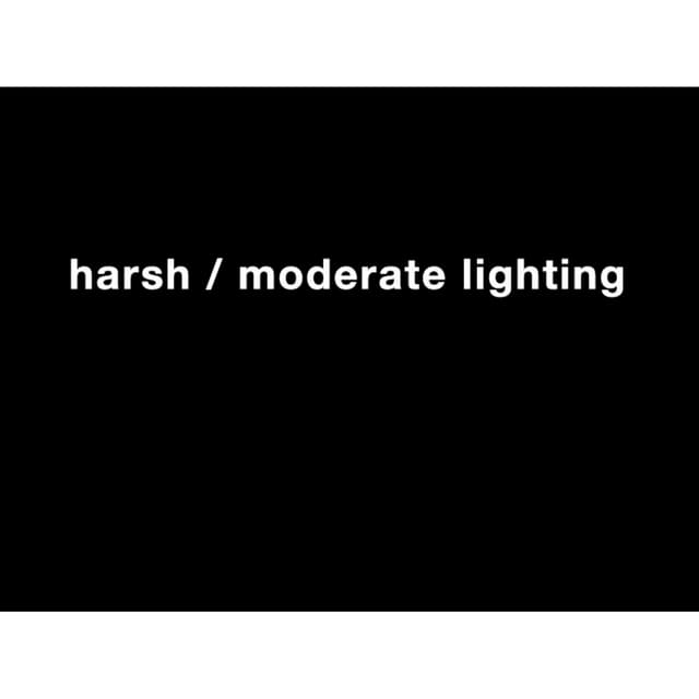 Lighting Examples: Harsh / Moderate | PPT