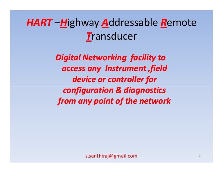 HART COMMUNICATION