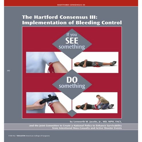 Hartford Consensus iii Implementation of Bleeding Control | PDF