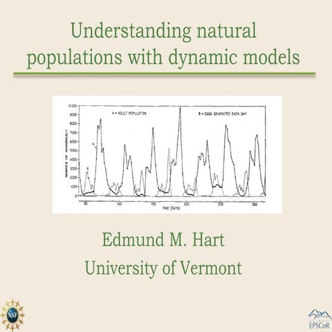 Understanding natural populations with dynamic models | PPTX