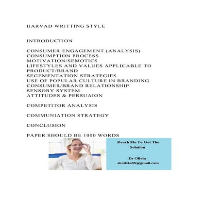 HARVAD WRITTING STYLEINTRODUCTIONCONSUMER ENGAGEMENT (ANAL.docx