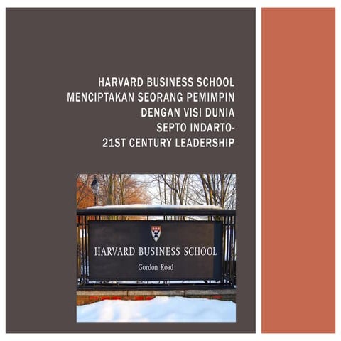 Harvard business school | PDF