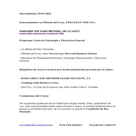 HARVARD CASE METHOD | PDF