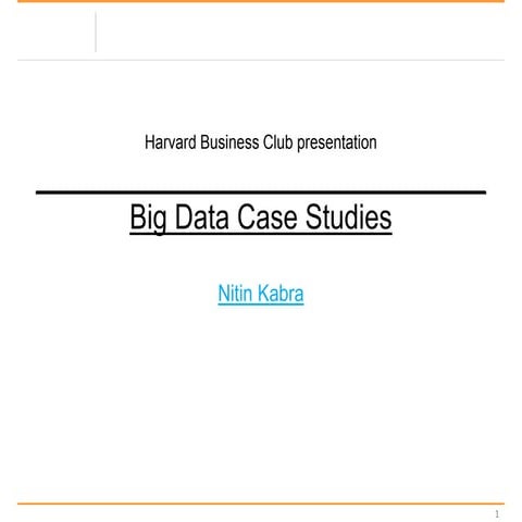 Harvard case studies presentation 09102013 | PPT