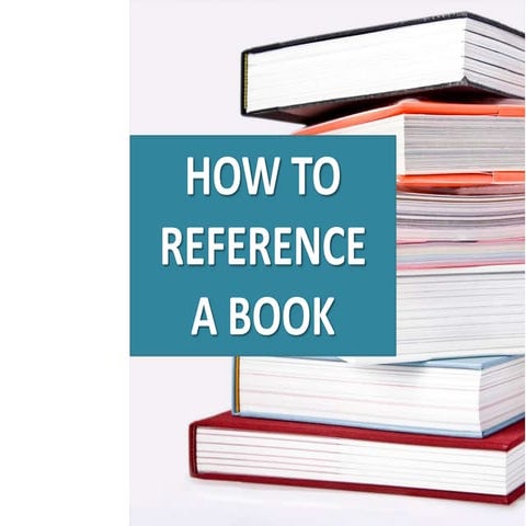 How to reference books & websites Harvard Style | PPTX