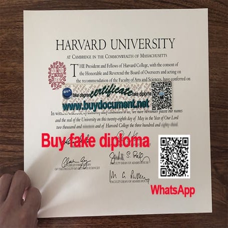 Fake Harvard Diploma Template