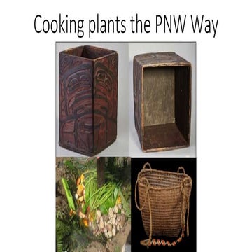 Harvesting & and cooking the pnw indigenous way | PDF