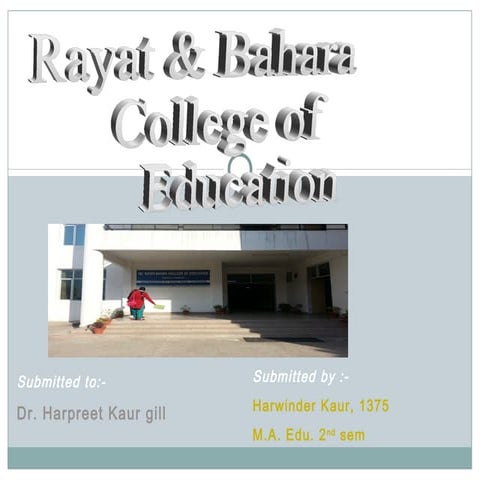 personality rbce | PPT