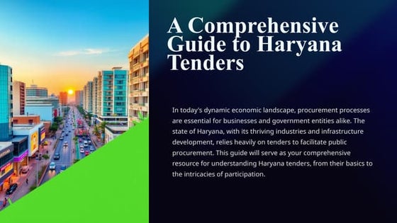 The most and latest tenders in Rajasthan | PPTX | Business and Finance