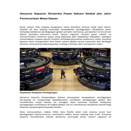 Haryono Saputra Dinamika Pasar Saham Global dan Jalur Perencanaan Masa Depan.pdf