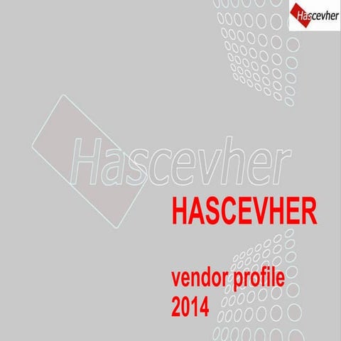 Hascevher Vendor Profile - Cookware Manufacturer | PPT