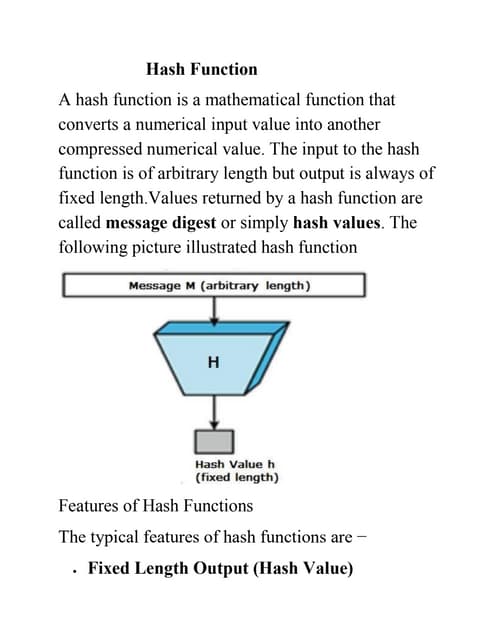 Unit 4pptx Of Hash Function In Cryptography Pptx Programming Languages Computing