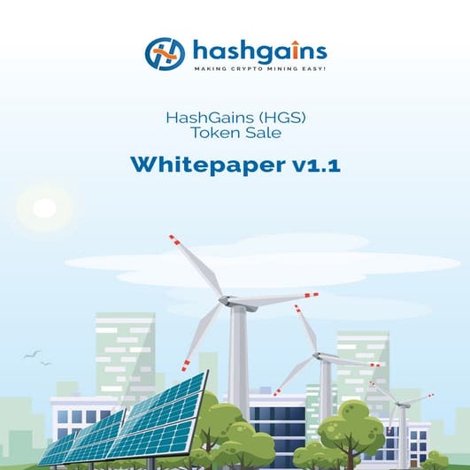 Hashgains token whitepaper | PDF