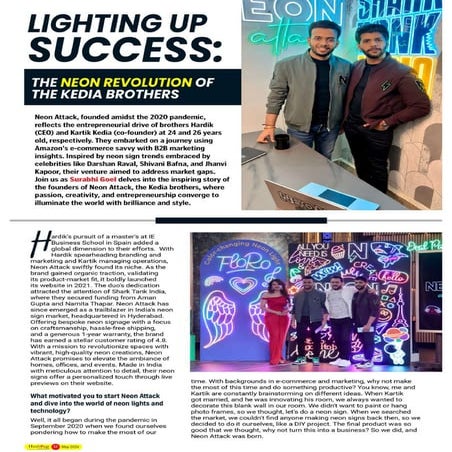 Hashtag Magazine May Cover - startup Story | PDF | Business | Business ...